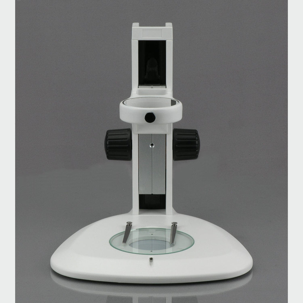 AmScope Large Rounded Microscope Table Stand with Focusing Rack