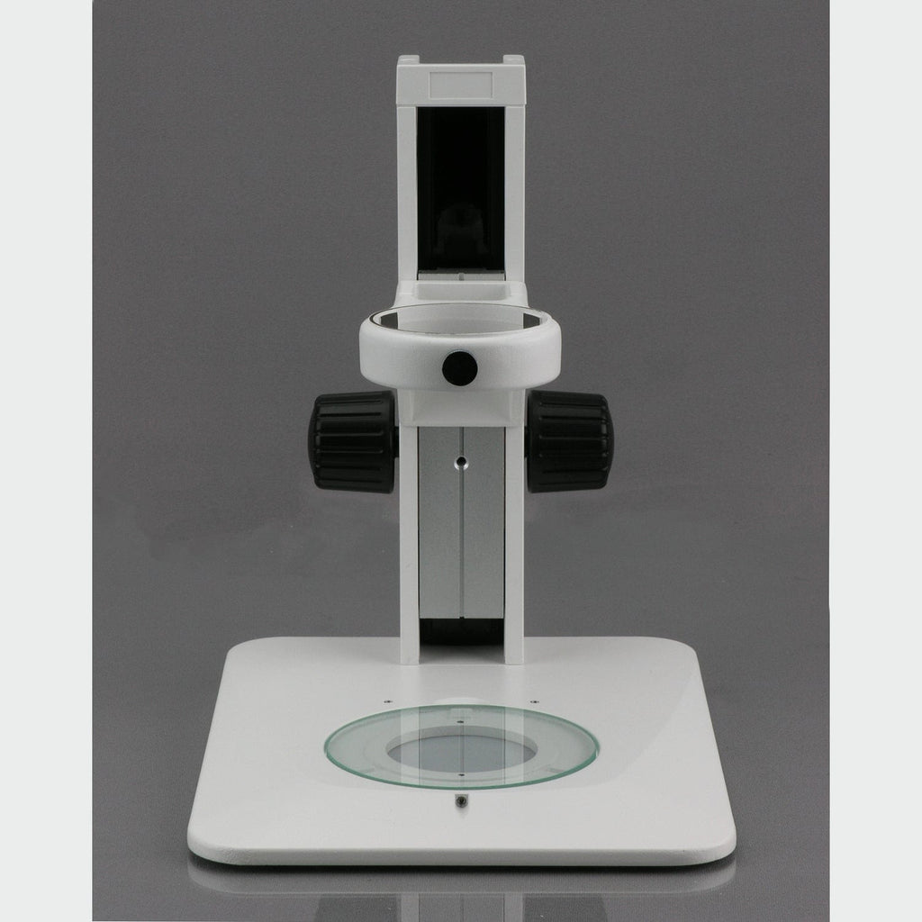 AmScope Large Square Microscope Table Stand with Focusing Rack