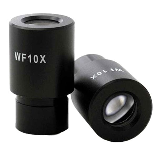 AmScope Pair of 10X Widefield Microscope Eyepieces 23mm