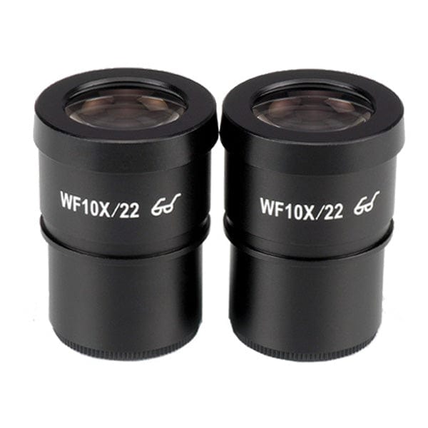 AmScope Pair of Extreme Widefield 10X Eyepieces (30mm)