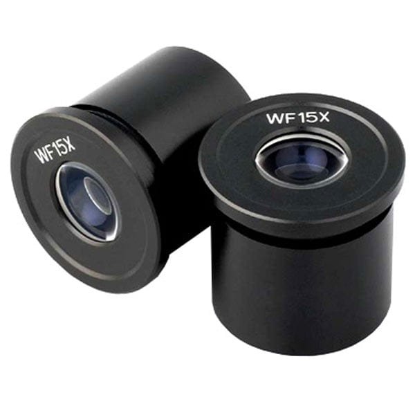 AmScope Pair of WF15X Microscope Eyepieces (30.5mm)