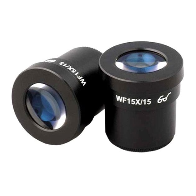 AmScope 15X Super Wide Field Microscope Eyepieces (30mm)