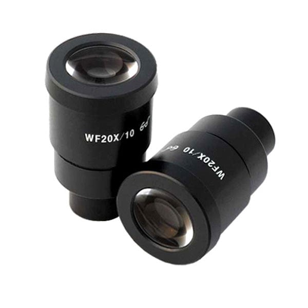 AmScope Pair of Super Widefield 20X Microscope Eyepieces (30mm)