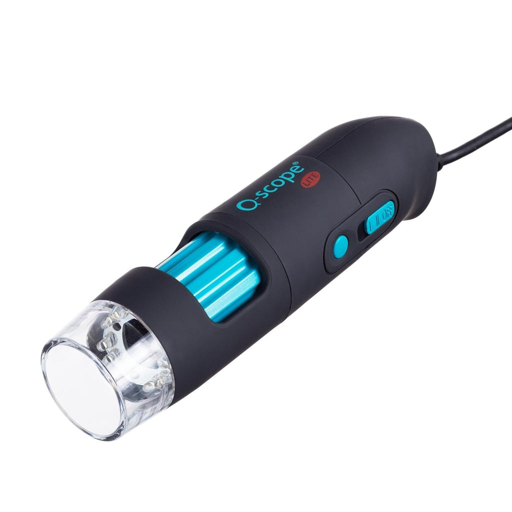 Q-Scope By AmScope 1.3MP USB Handheld Digital Microscope 10X-50X, 200X