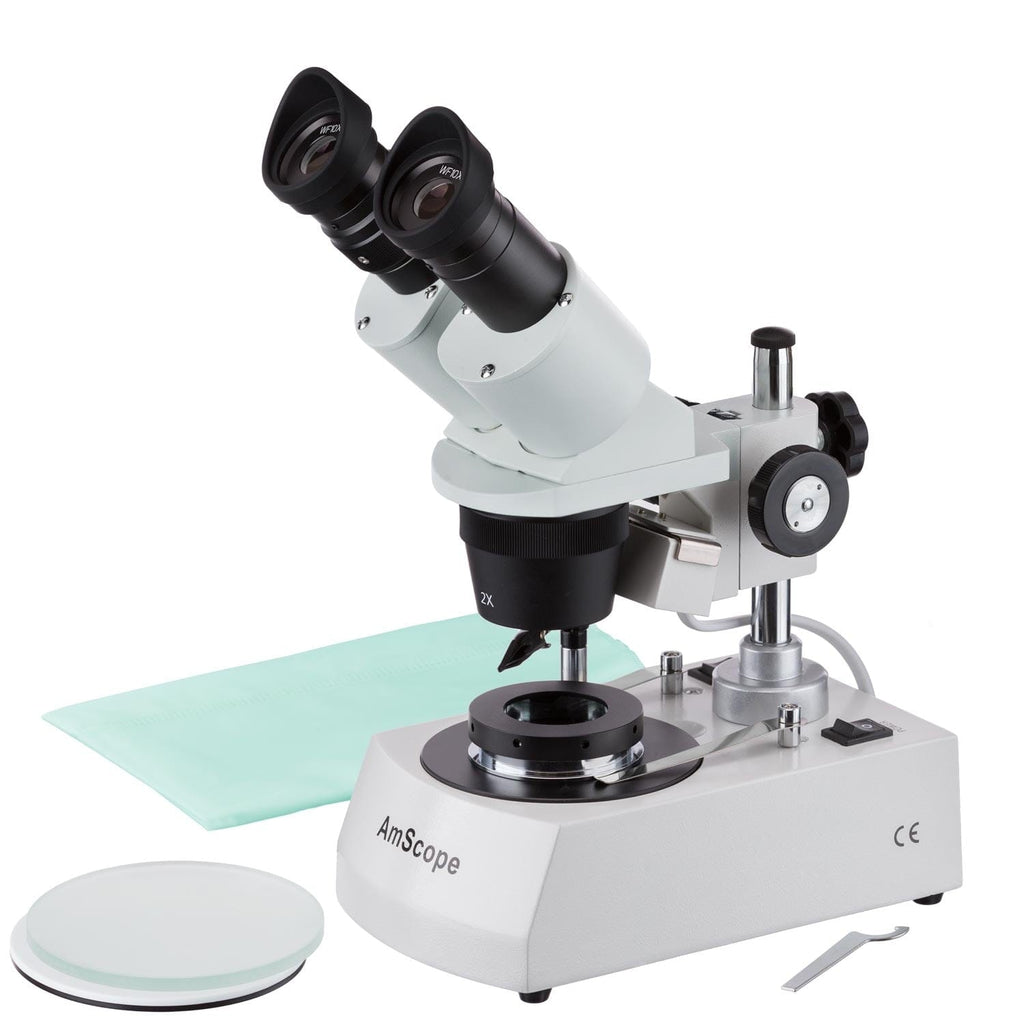 AmScope SE306 Series Compact Multi-Lens Binocular Stereo Microscope 20