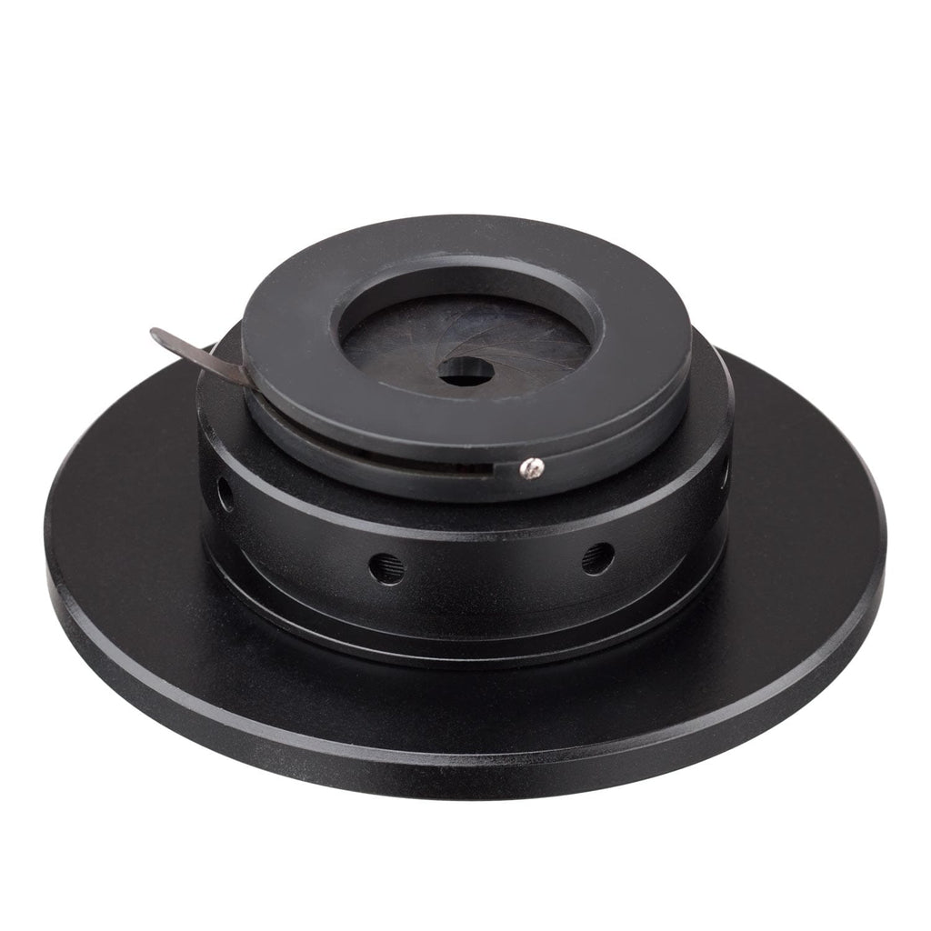 AmScope Darkfield Condenser with Iris for Stereo Microscopes